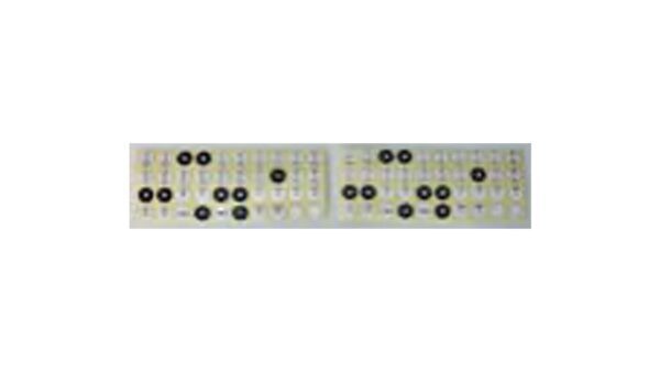 Silver Dot Label Replacement Set: 32 Channel HydroCel GSN 130 - Magstim