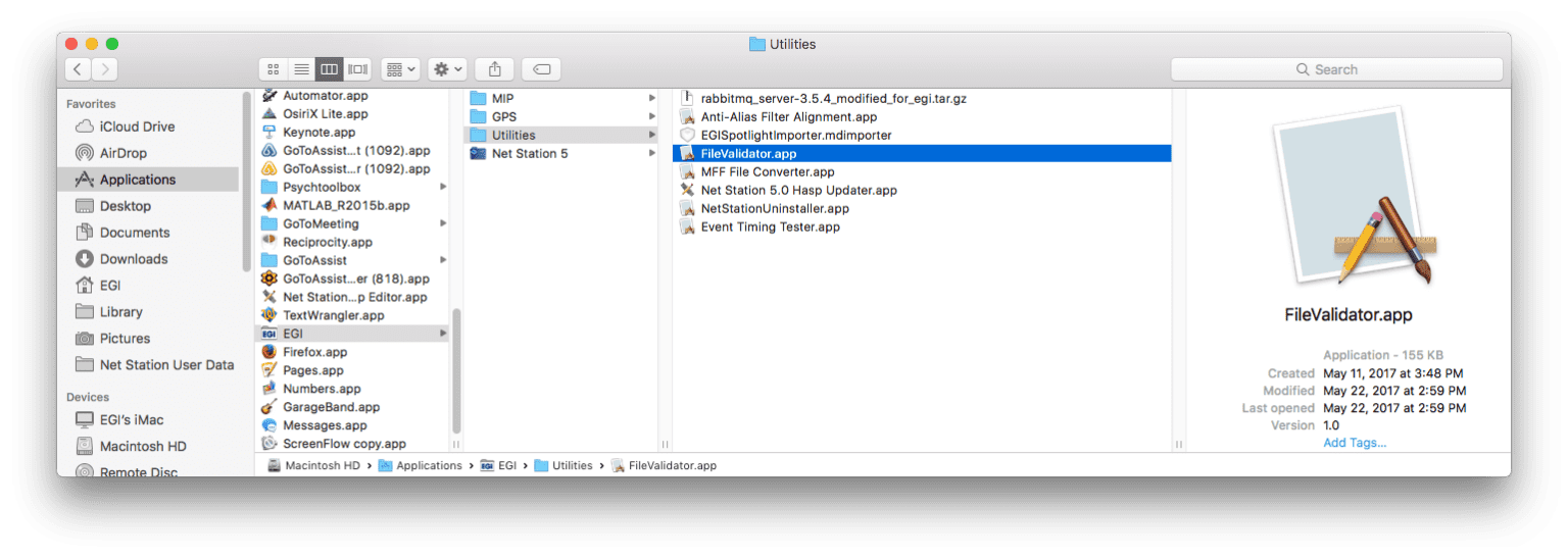 How to use the File Validator Utility available in Net Station 5.4 ...