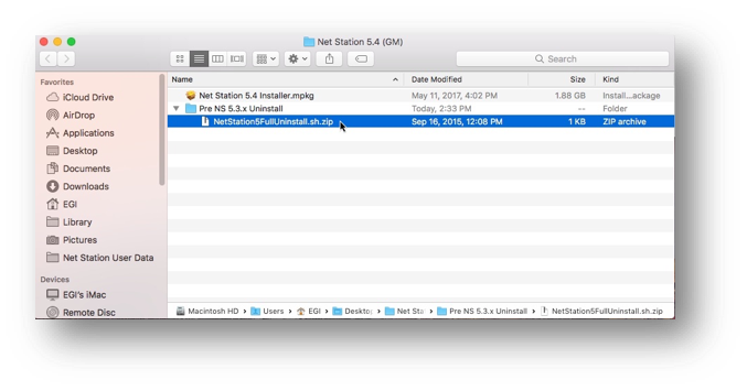 How to Uninstall Net Station 5.0 - 5.2.x before upgrading to Net ...